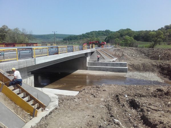 Pod de beton armat peste Valea Şaeş pe DJ106 - Prodial